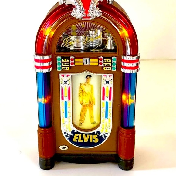 elvis presley | Holiday | Elvis King Of The Jukebox Christmas Ornament ...